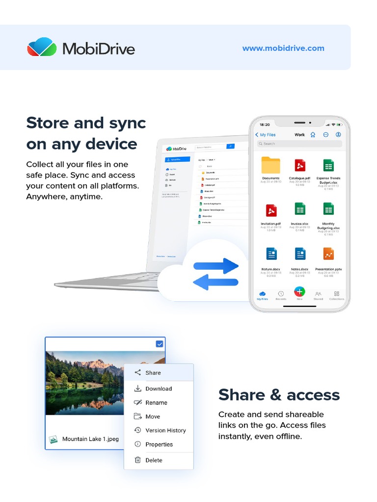 Getting Started With MobiDrive | PDF