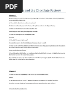 BFG Chapters 13-24: Key Questions & Answers | PDF | Mystery, Thriller ...