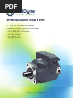 Series PVP Variable Volume Piston Pumps | PDF | Pump | Horsepower