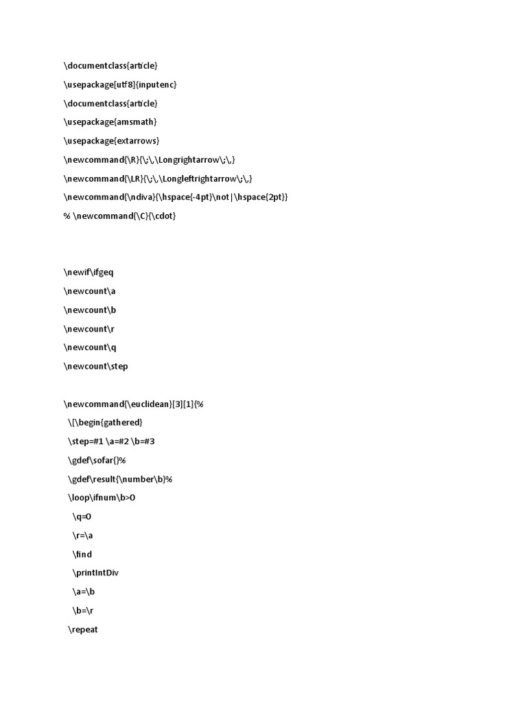 Latex Code For Assignment 3 On Number Theory | PDF | Prime Number ...