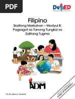 Filipino 2 - Q2-M6 Pagpapahayag Ang Sariling Ideya, Damdamin o Reaksyon | PDF