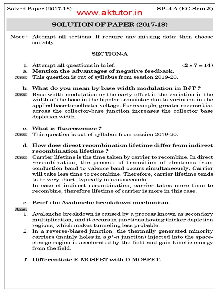Electronic Devices (Book) | PDF | Field Effect Transistor | Bipolar ...