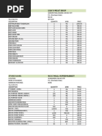 BMT PRICELIST 29.2pdf | PDF | Sausage | Lamb And Mutton