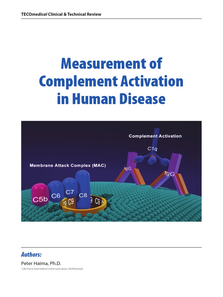 How To Measure Complement Complement and Diseases | PDF | Complement ...