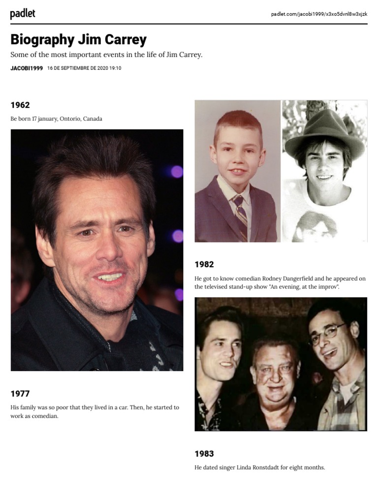 Biography Jim Carrey | PDF