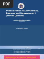 FABM 1 Notes | PDF | Debits And Credits | Expense