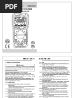 M1 Milliohm Meter User Manual | PDF | Electrical Connector | Memory