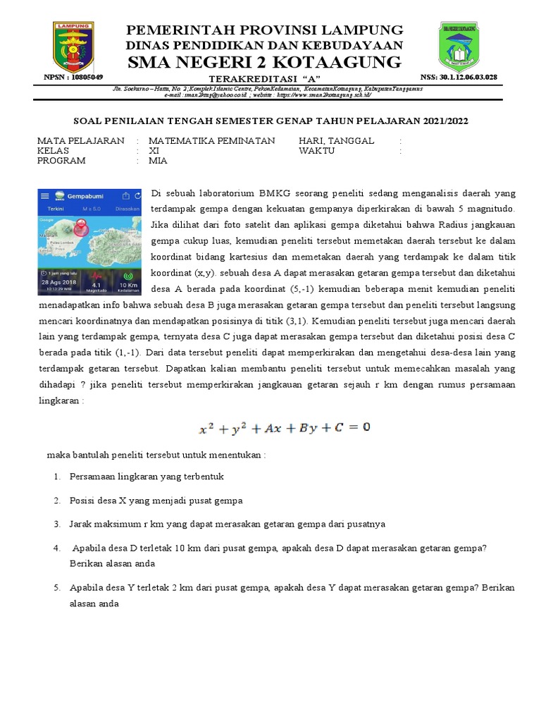 Matmin - Xi - Anistha Sy | PDF