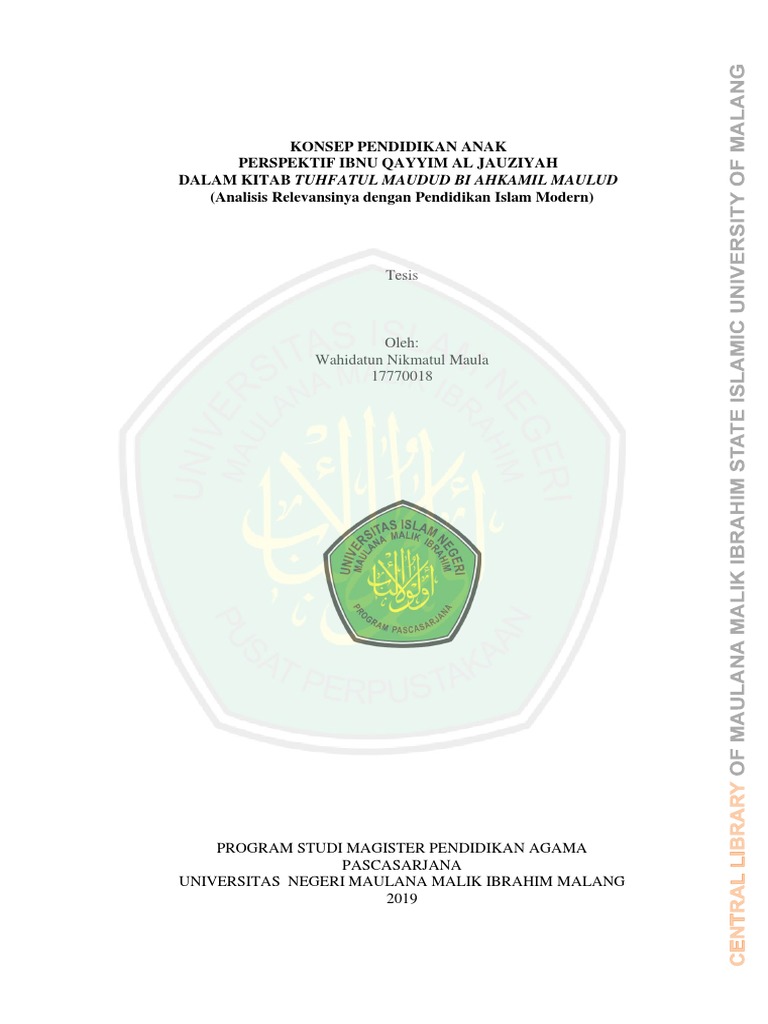 Ethesis Uin Malang | PDF
