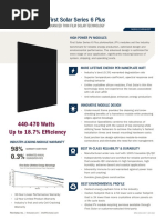Series 7 FT1 Datasheet | PDF | Photovoltaics | Solar Panel