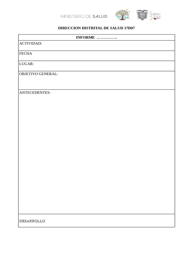 Formato de Informe | PDF | Derecho