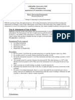Rise and Fall Method in Surveying | PDF