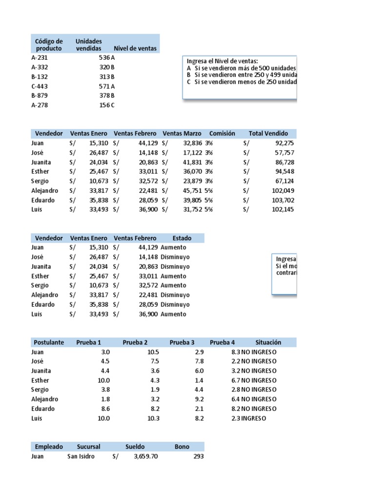 Ejercicios 200 | PDF
