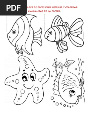 Plantilla De Pecera Para Imprimir PSD De Acuario, Plantillas PSD
