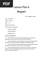 Class-6 - 01 - Fun With Magnet - Phy | PDF | Magnet | Magnetism
