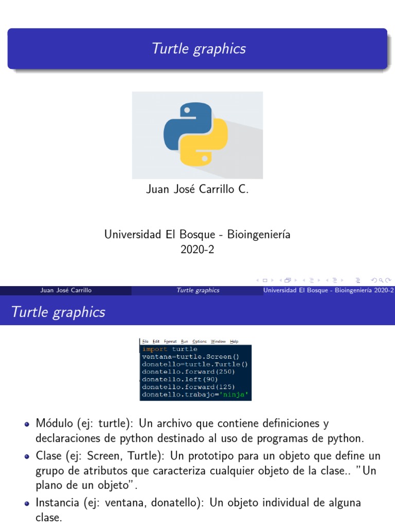 Python Turtle Graphics | PDF | Ingeniería de software | Python ...
