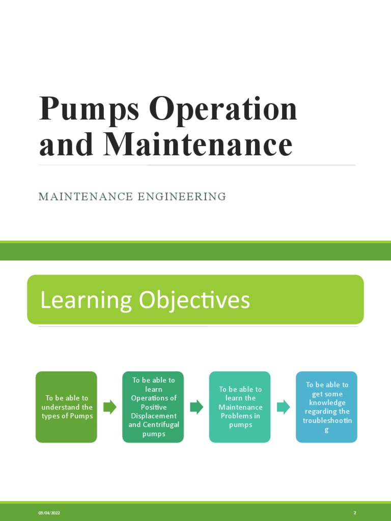 Pumps Operation and Maintenance | PDF | Pump | Bearing (Mechanical)