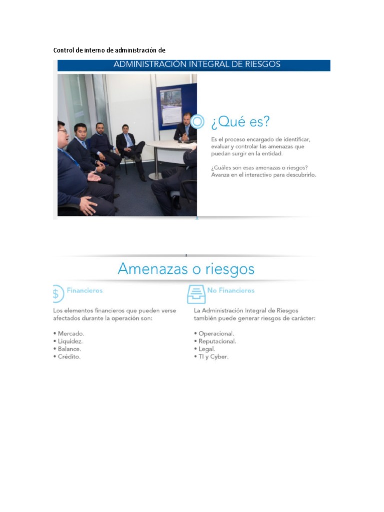 Control de Riesgos | PDF