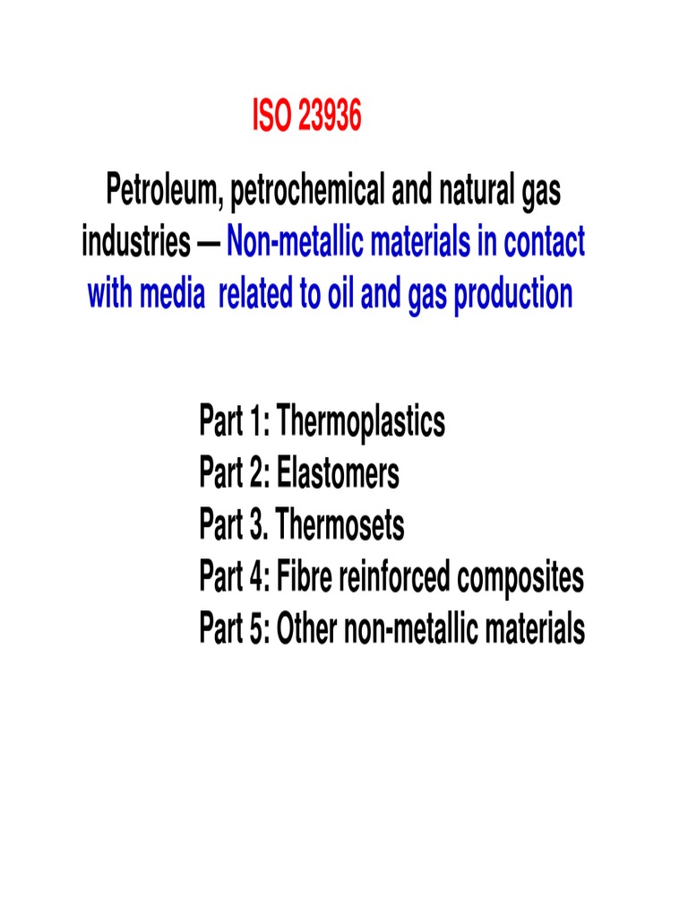 Iso Dis 23936-2appendix+a08 | PDF | Polyethylene | Thermoplastic
