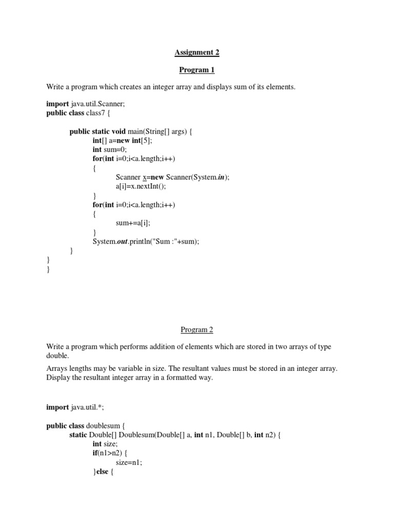 Assignment 2 | PDF | Area | Numbers
