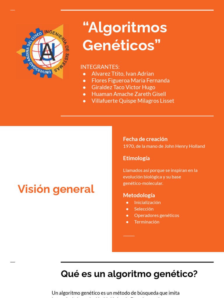Algoritmos Geneticos | PDF | Algoritmo genético | Mutación