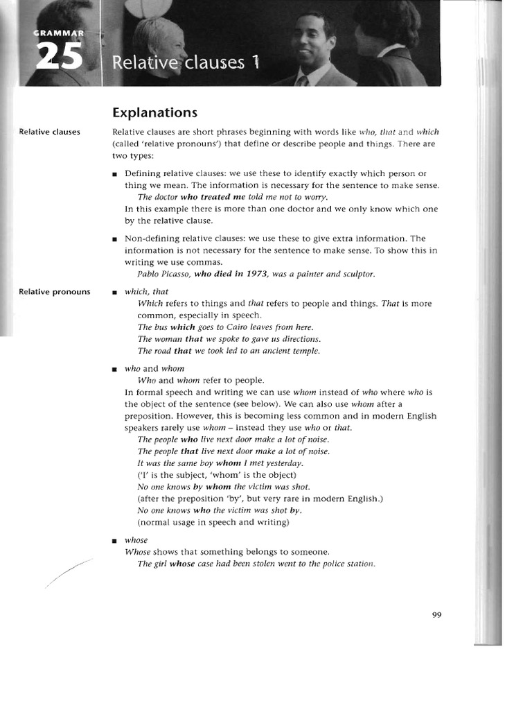 Understanding Relative Clauses | PDF | Linguistics | Syntax