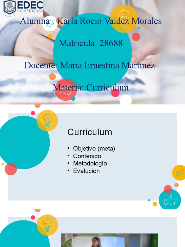 Curriculum Presentacion Power Point | PDF