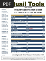 Xt39 Spec Sheet | PDF | Pipe (Fluid Conveyance) | Strength Of Materials