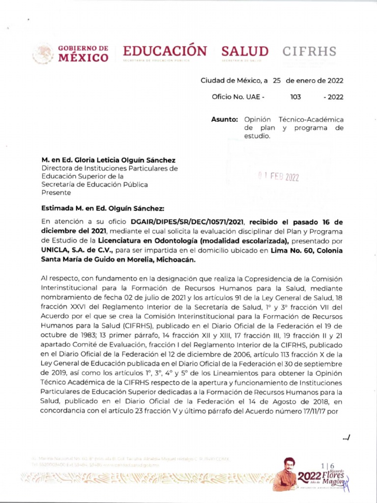 Cifrhs-0734-21 Ota | PDF