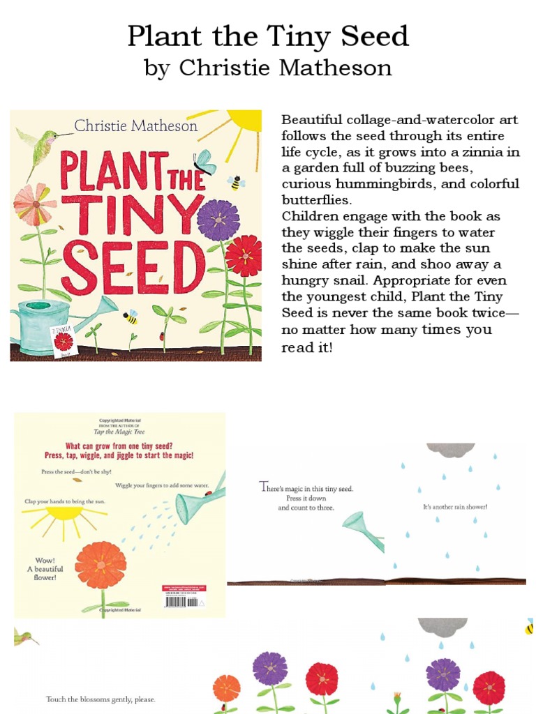 Plant The Tiny Seed | PDF
