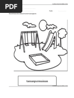 Lembaran Kerja Bunga Raya | PDF