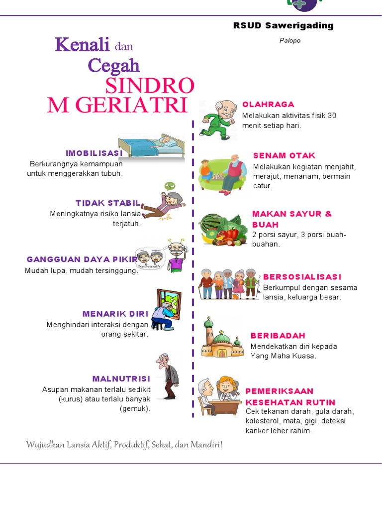 Leaflet Sindrom Geriatri | PDF