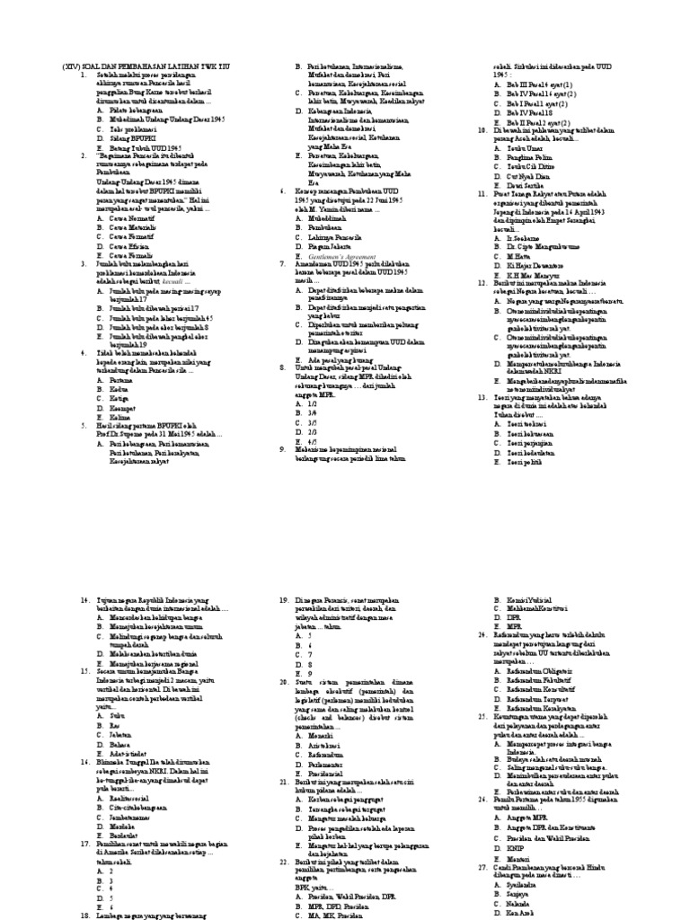 15 Paket Soal SKD | PDF
