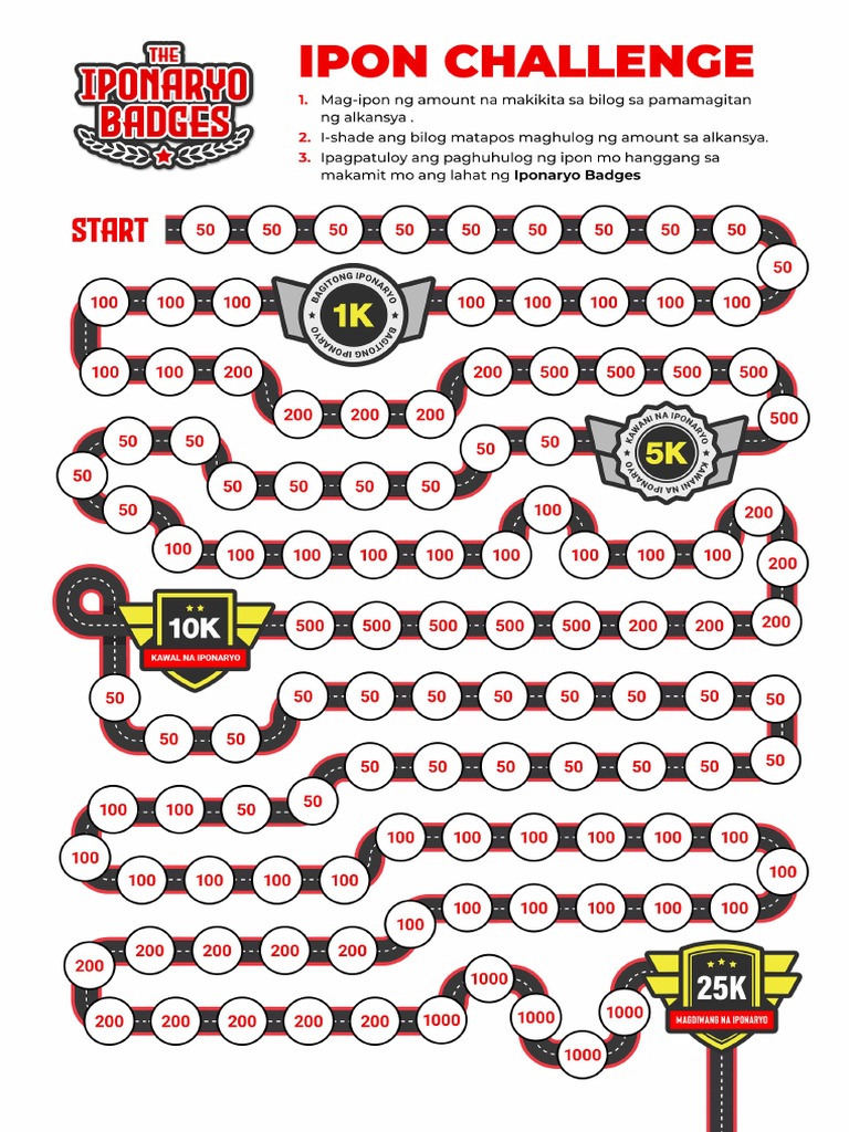 Ipon Challenge A | PDF