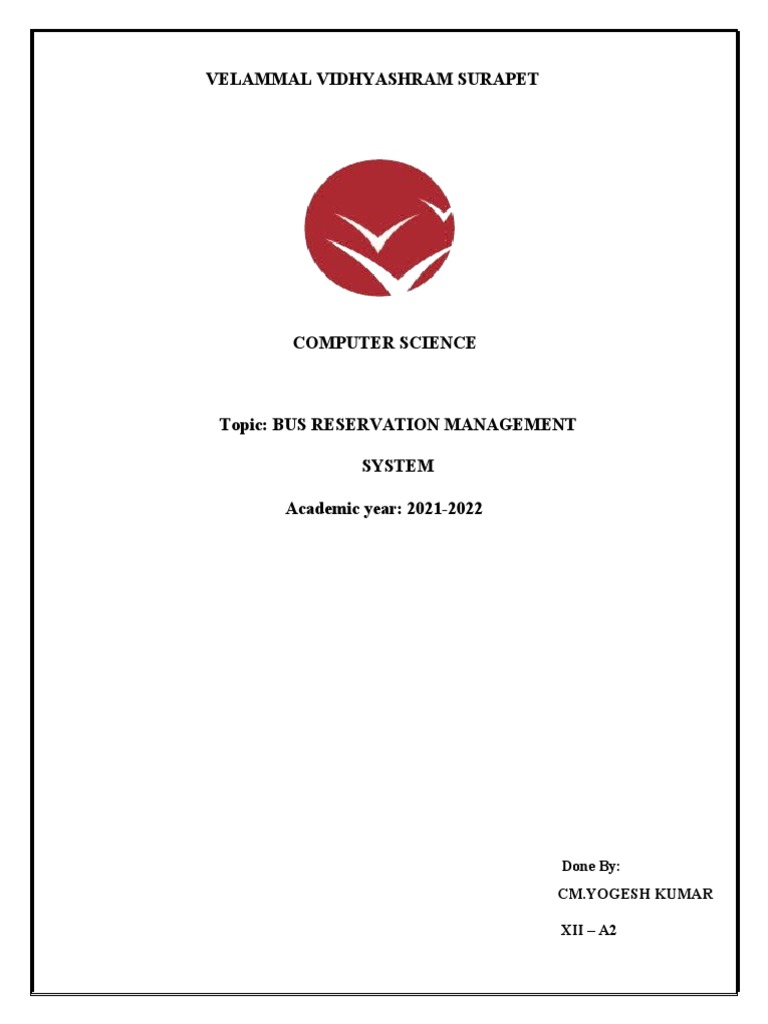 Yogesh Cs Project | PDF | My Sql | Databases