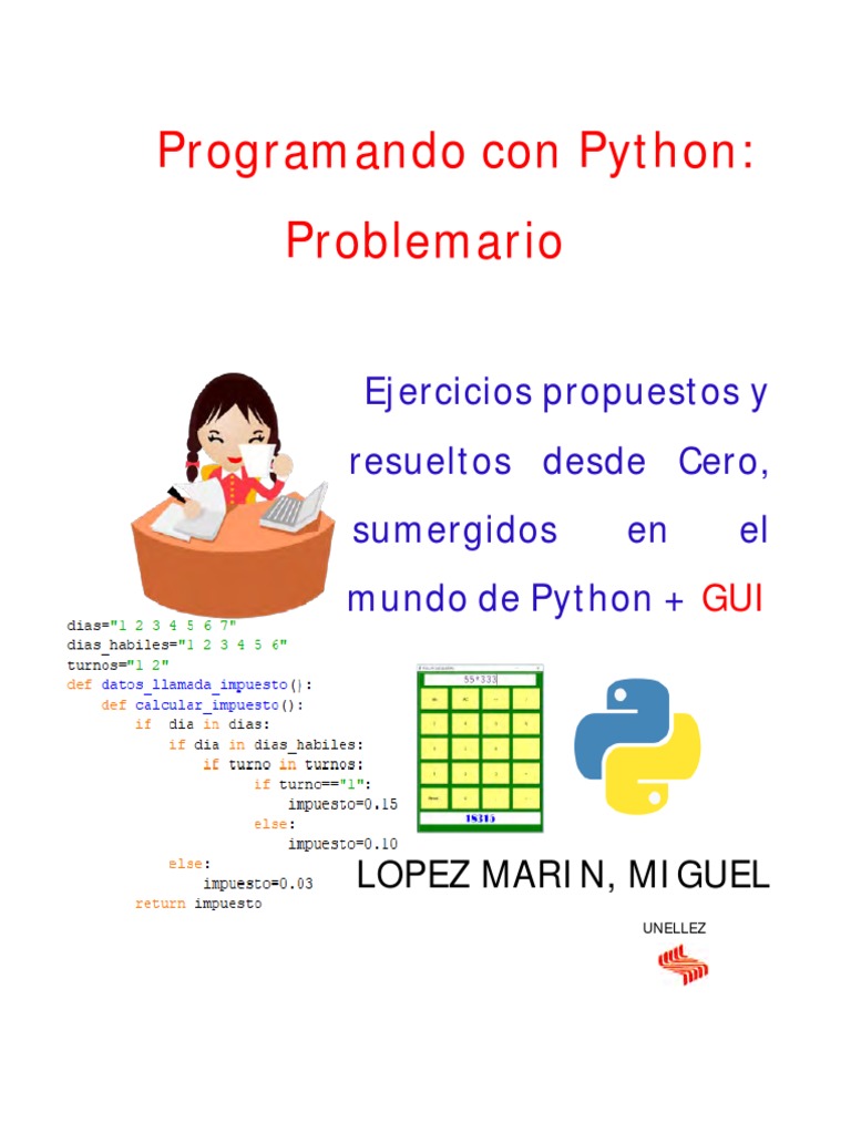 Programando Con Python - Problemario VF | PDF