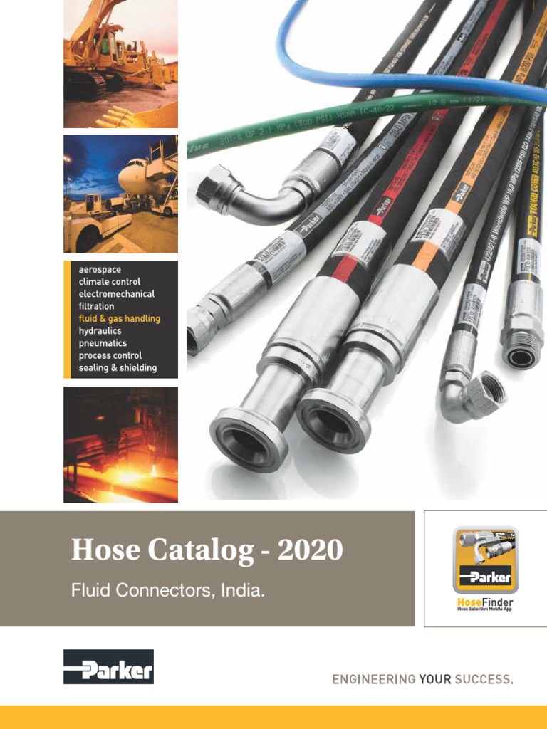 2) Parker India Hose Catalogue 2020 | PDF | Pipe (Fluid Conveyance ...