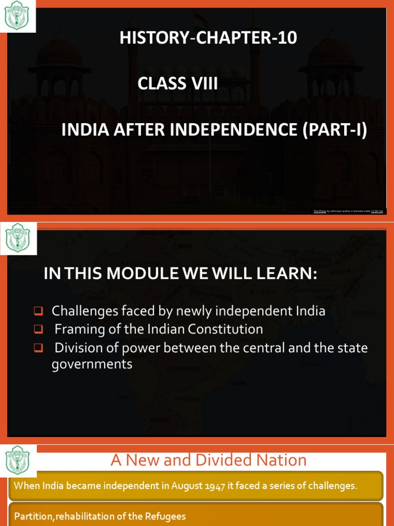 India's Constitution and Challenges of Independence | PDF | Mahatma ...