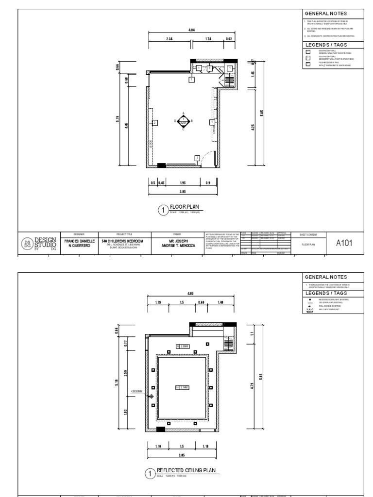 General Notes: Floor Plan | PDF | Buildings And Structures | Queensland ...