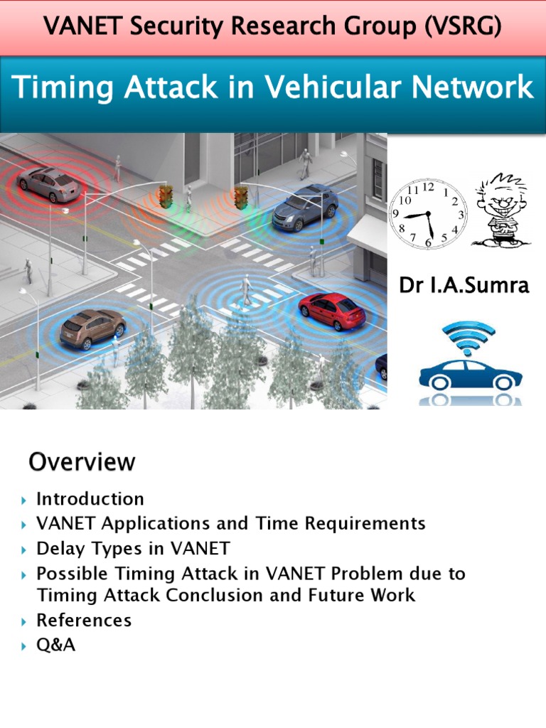 Timing Attacks in VANET Security | PDF | Computer Network | Routing