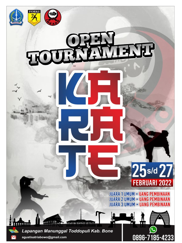 Bismillah Proposal Open Tournament Karate Fix | PDF