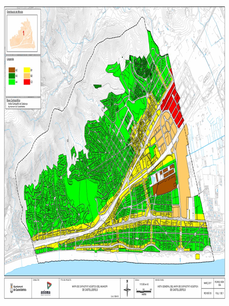 Mapa Soroll Castelldefels | PDF