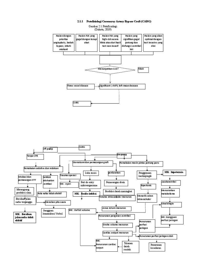 Patofisiologi Coronaray Artery Bypass Craft | PDF