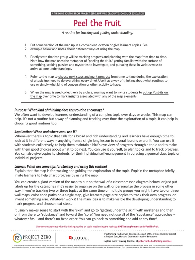 Peel The Fruit - 0 | PDF | Map | Cognition