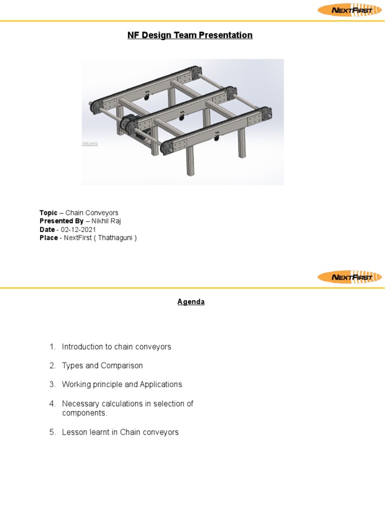 Chain Conveyor | PDF