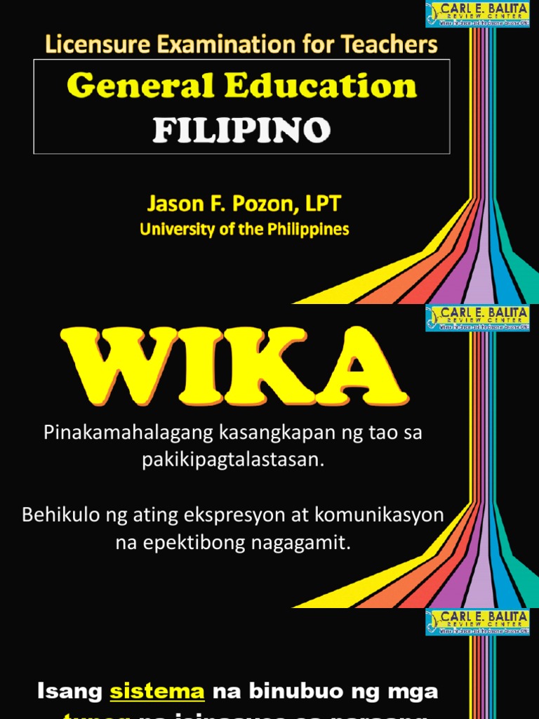 CBRC Gen Ed - Filipino PDF | PDF CBRC Gen Ed - Filipino PDF | PDF