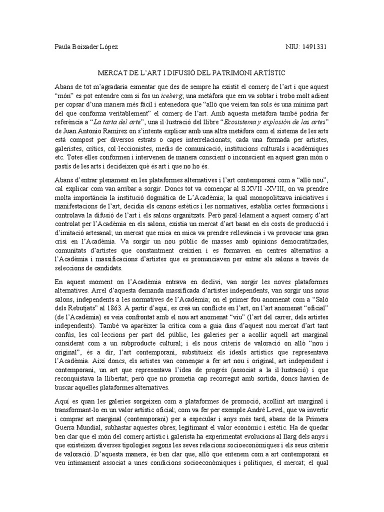 Treball Part 1 | PDF