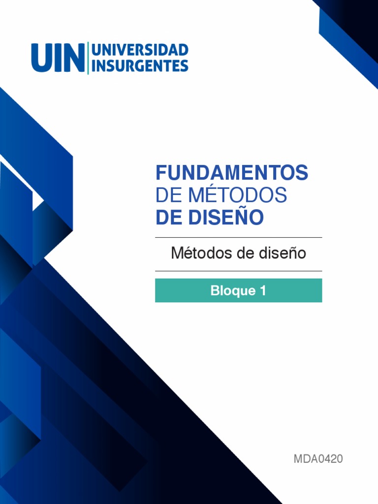 Metodosdiseno - Ant - b1 - C Fundamentos Del Metodo de Diseño | PDF ...