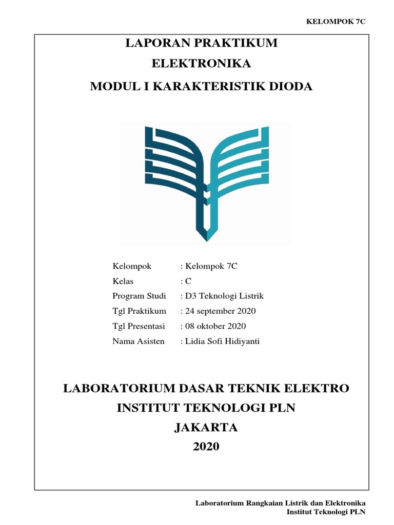 Laporan Elka Keompok 7C | PDF