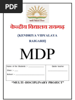 MDP Front | PDF